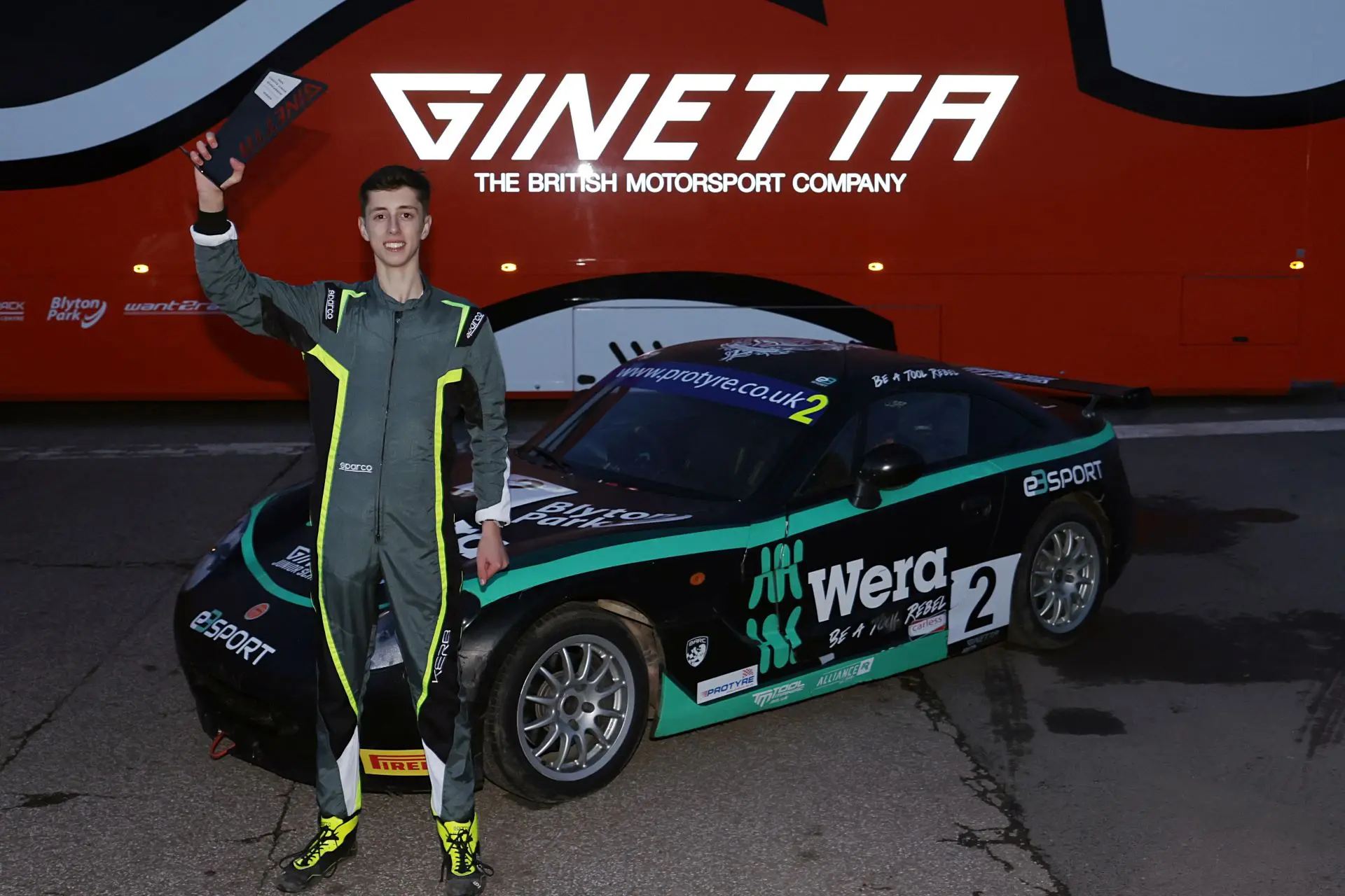 Jude Peters triumphs as the 2024 Ginetta Junior Scholarship winner