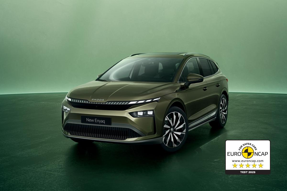 Škoda Elroq Secures Maximum 5-Star Safety Rating Under Euro NCAP’s ...